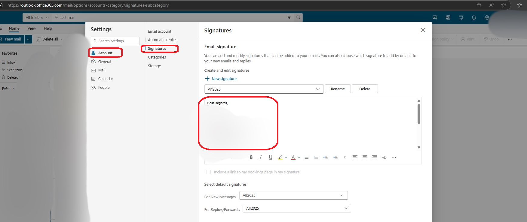 How to remove my current email signature in my Outlook application to ...